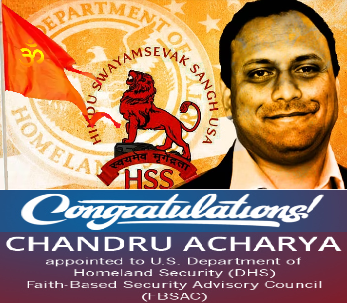 US: Indian-American Chandru Acharya among 25 faith leaders in advisory ...