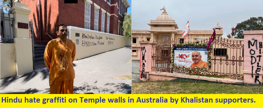 Temple attacks in Australia ‘worrying’: PM Modi to Albanese. | Struggle ...