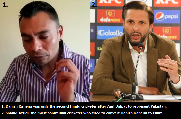 Ex-Hindu leg-spinner Danish Kaneria exposed the Islamic Conversion ploy ...