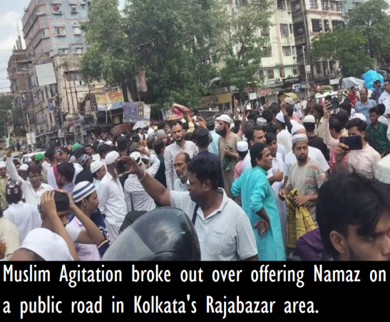 West Bengal: Tension grips Kolkata’s Rajabazar after road blocked for ...